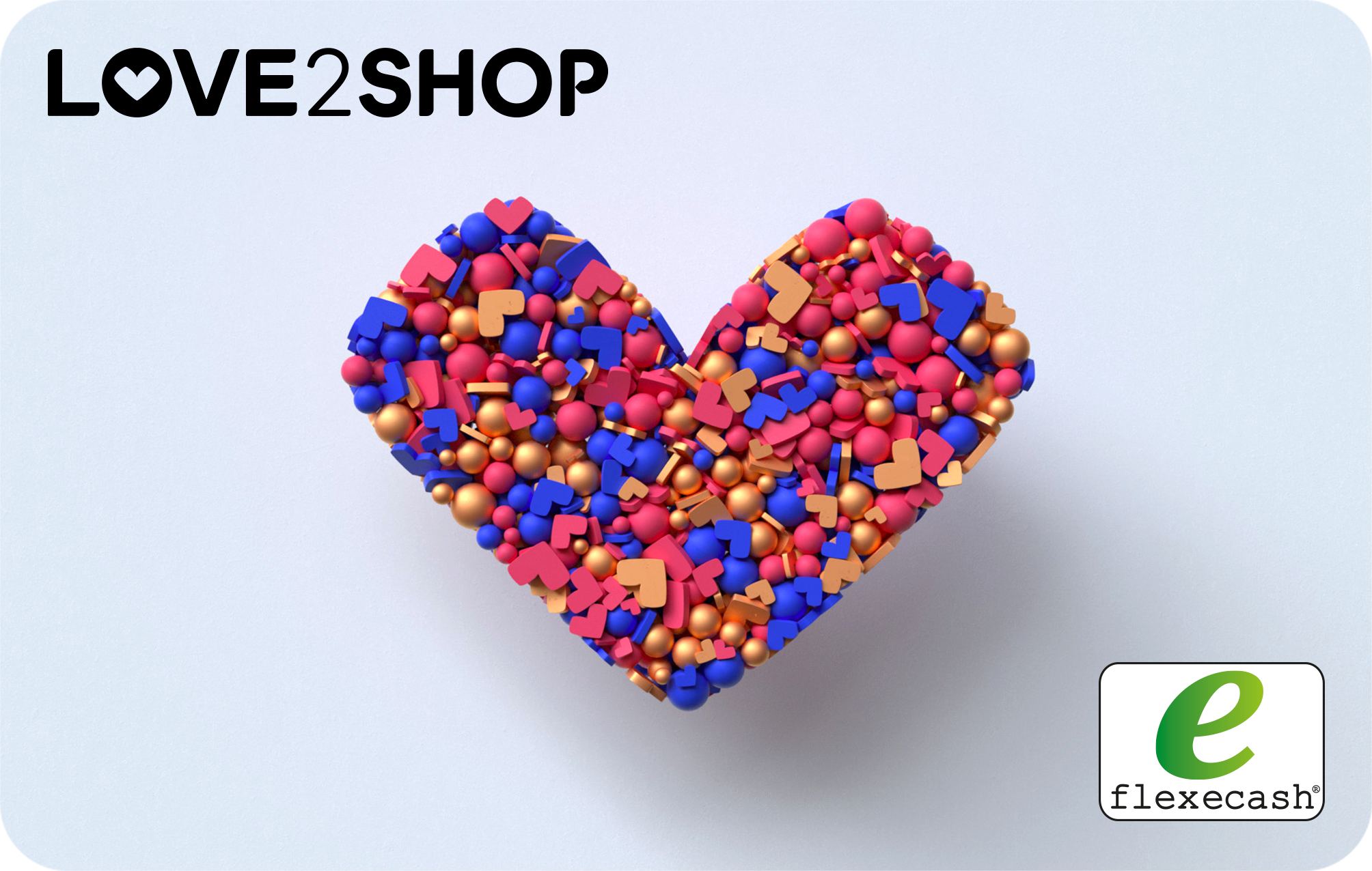 E gift card love to shop store